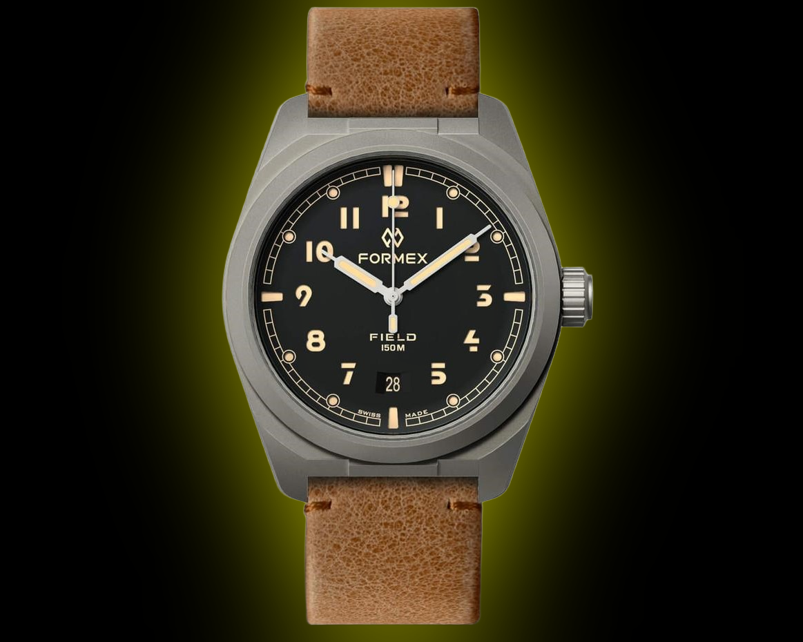 Formex Field Automatic 0660 Charcoal Black Dial, Titanium Grade 2, 40.0 ...