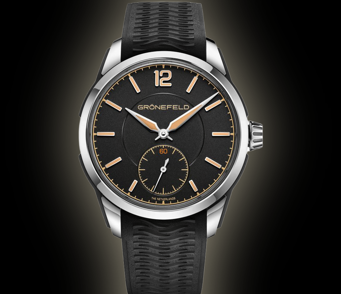 Gronefeld 1969 DeltaWorks Rubber Clad Stainless Steel Case, 45 mm, Self ...