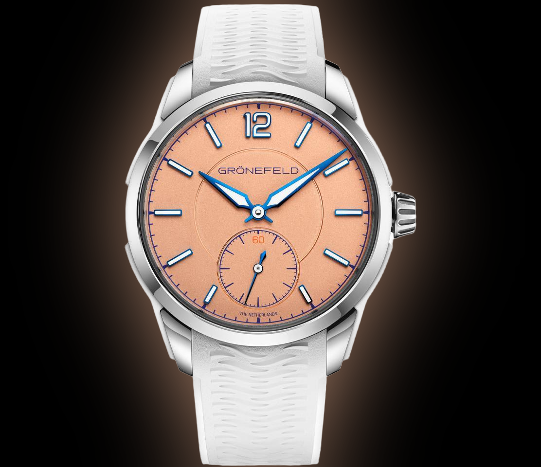 Gronefeld 1969 DeltaWorks Rubber Clad Stainless Steel Case, 45 mm, FKM ...