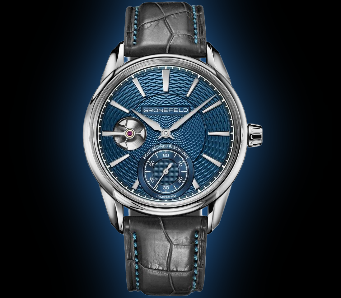 Gronefeld Bespoke Watches Fish Scale White Gold Case, 39.5 mm ...