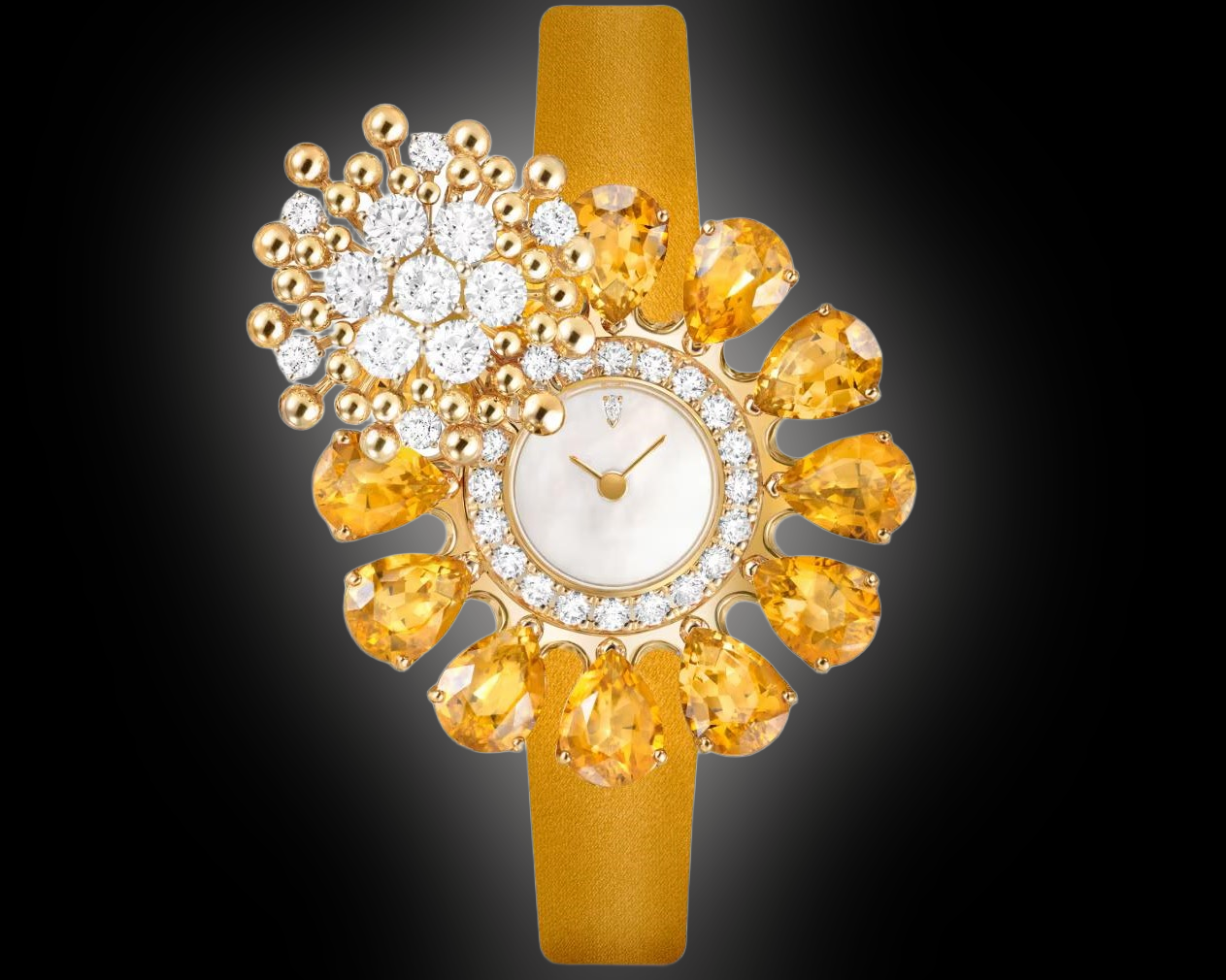 Van Cleef & Arpels High Jewelry Watches Fleurs D'Hawai Secret White ...