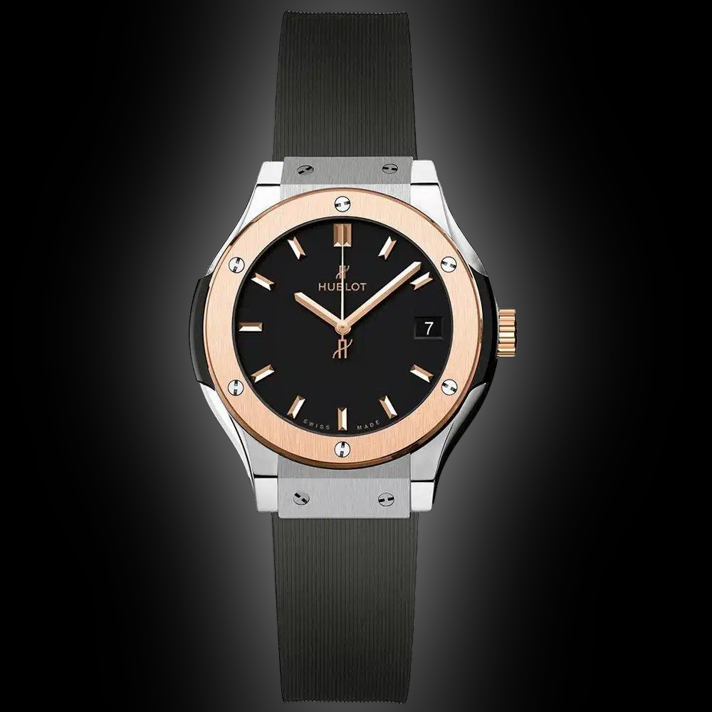 Hublot Classic Fusion 581NO1180RX. Black Dial, Titanium, 33.0 mm, Ladies