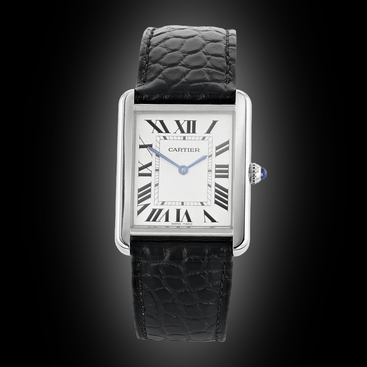 Cartier Tank Solo Steel Large Men'S Watch W520 | Coveted