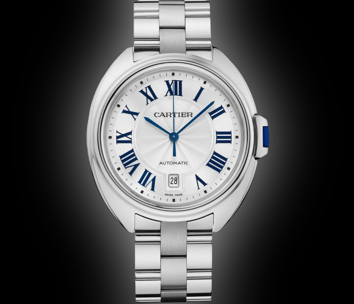 Cartier Clé de Cartier 40 WSCL Silver Dial, Stainless Steel, 40.0 mm ...