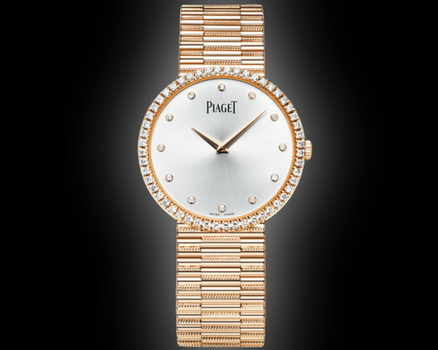 Piaget Altiplano 37046 Silver Dial, 18kt Rose Gold, 34.0 mm ...