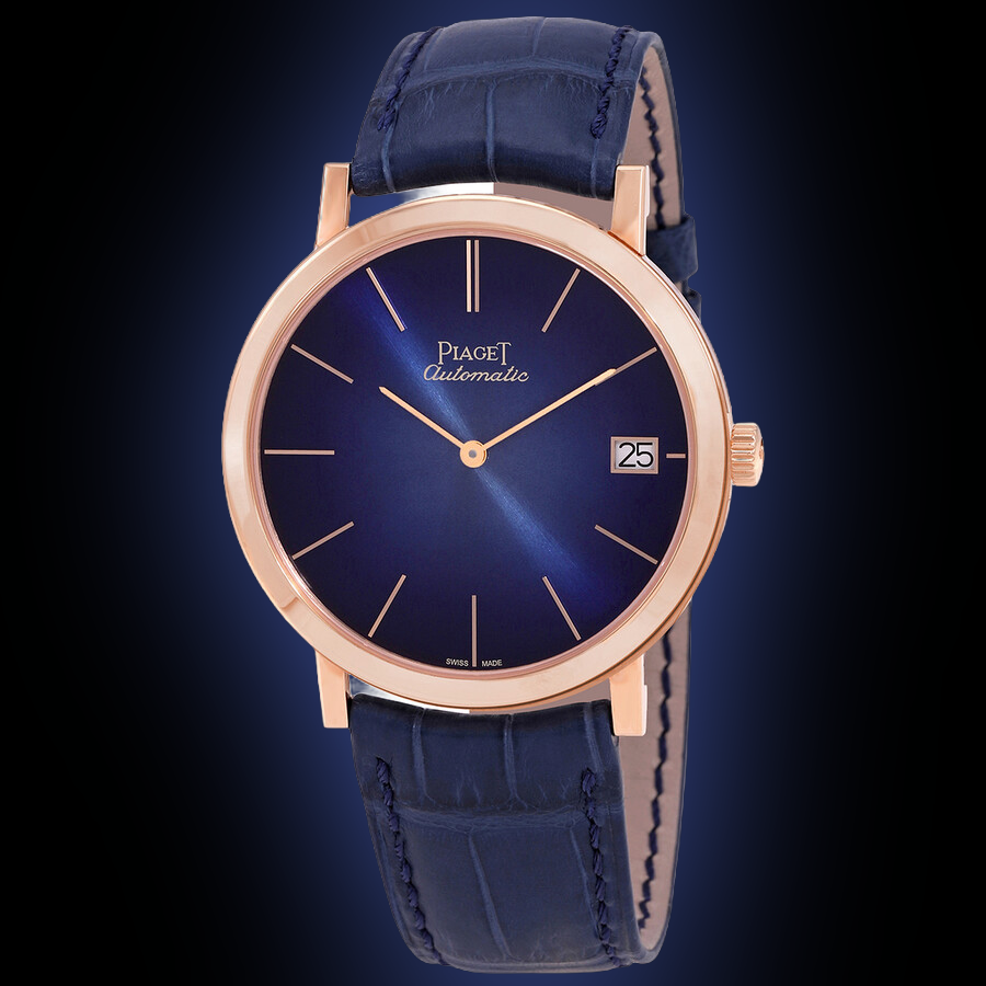Piaget Altiplano 42051 Blue Dial, 18kt Rose Gold, "60th Anniversary ...