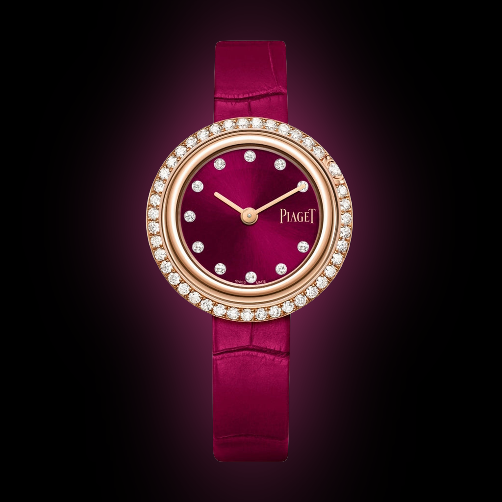 Piaget Possession 44096 Pink Dial, 18kt Rose Gold, Quartz, Ladies Watch