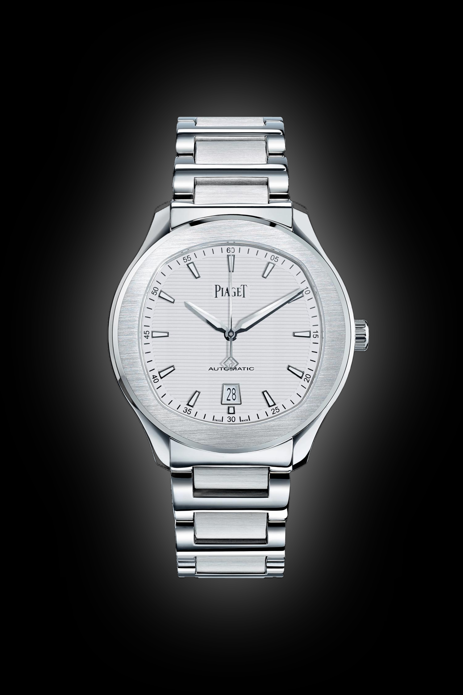 Piaget Polo 41001 Silver Dial, Stainless Steel, 42.0 mm, S, Self Winding