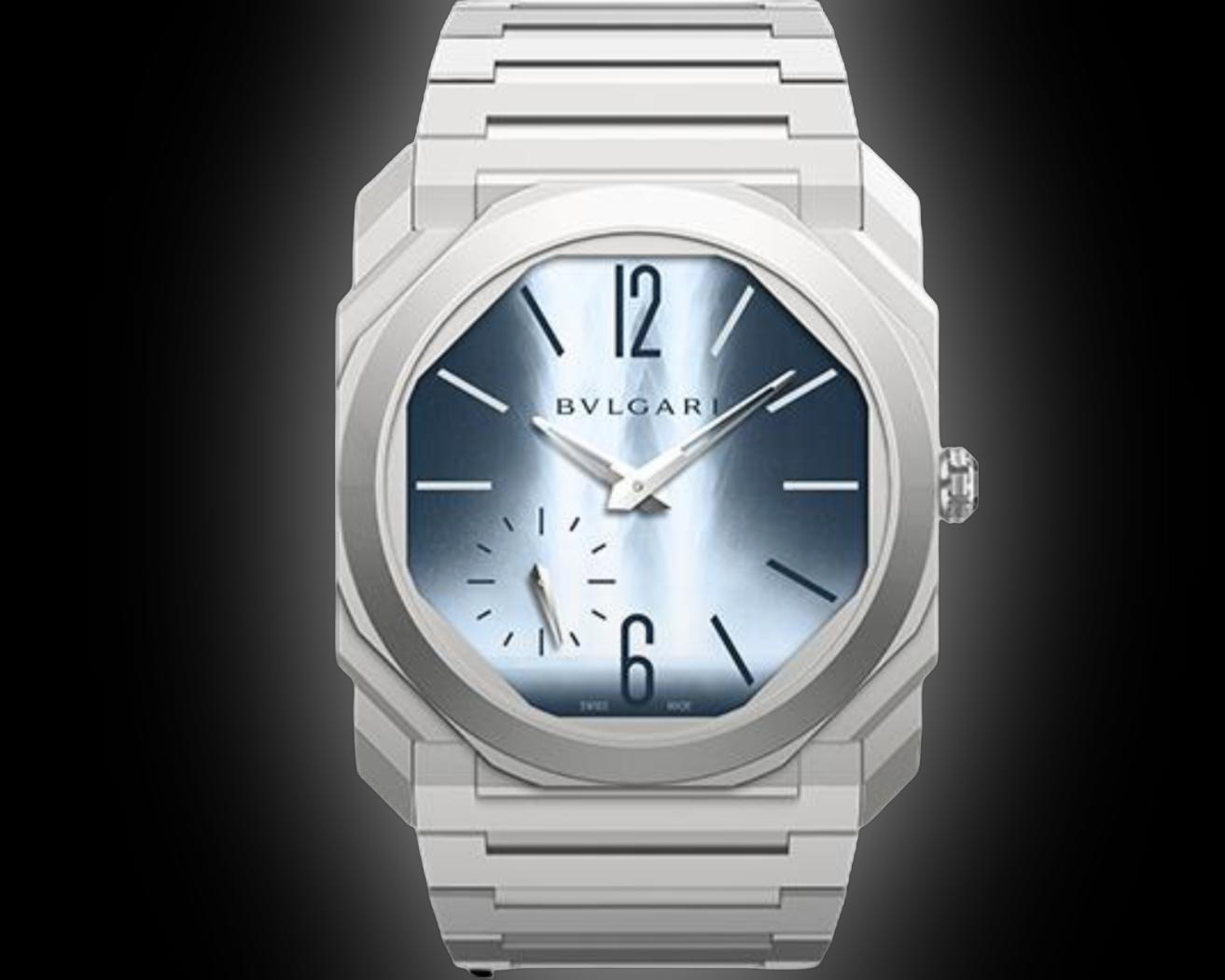 Bulgari Octo Finissimo Senju Blue Dial, Stainless Steel, 40.0 mm, Self ...