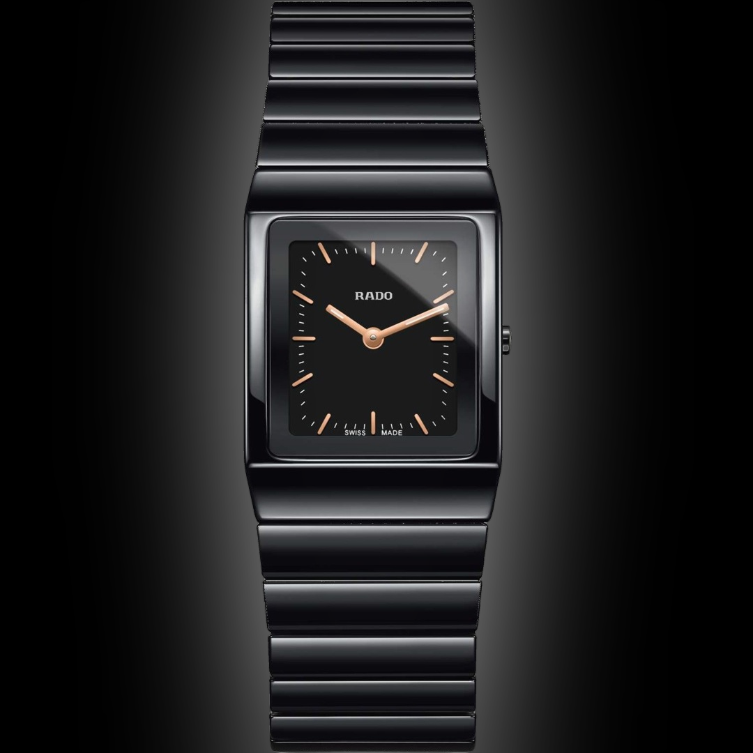 Rado Ceramica 2170 Black Dial, High-Tech Ceramic, Calibre 420, Ladies Watch