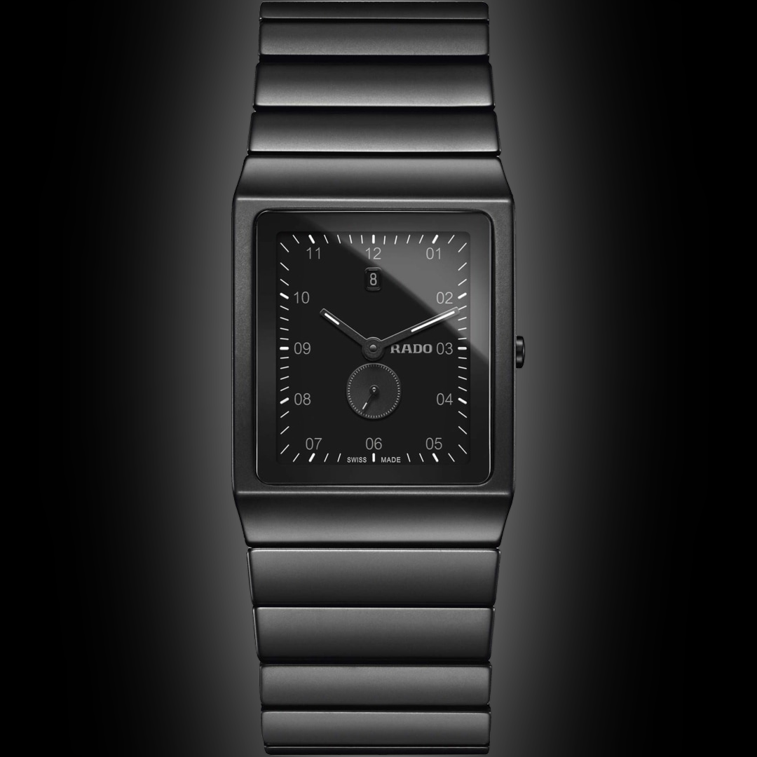 Rado Ceramica 2170 Black Dial, 30.0 mm, Analog, Men's Watch