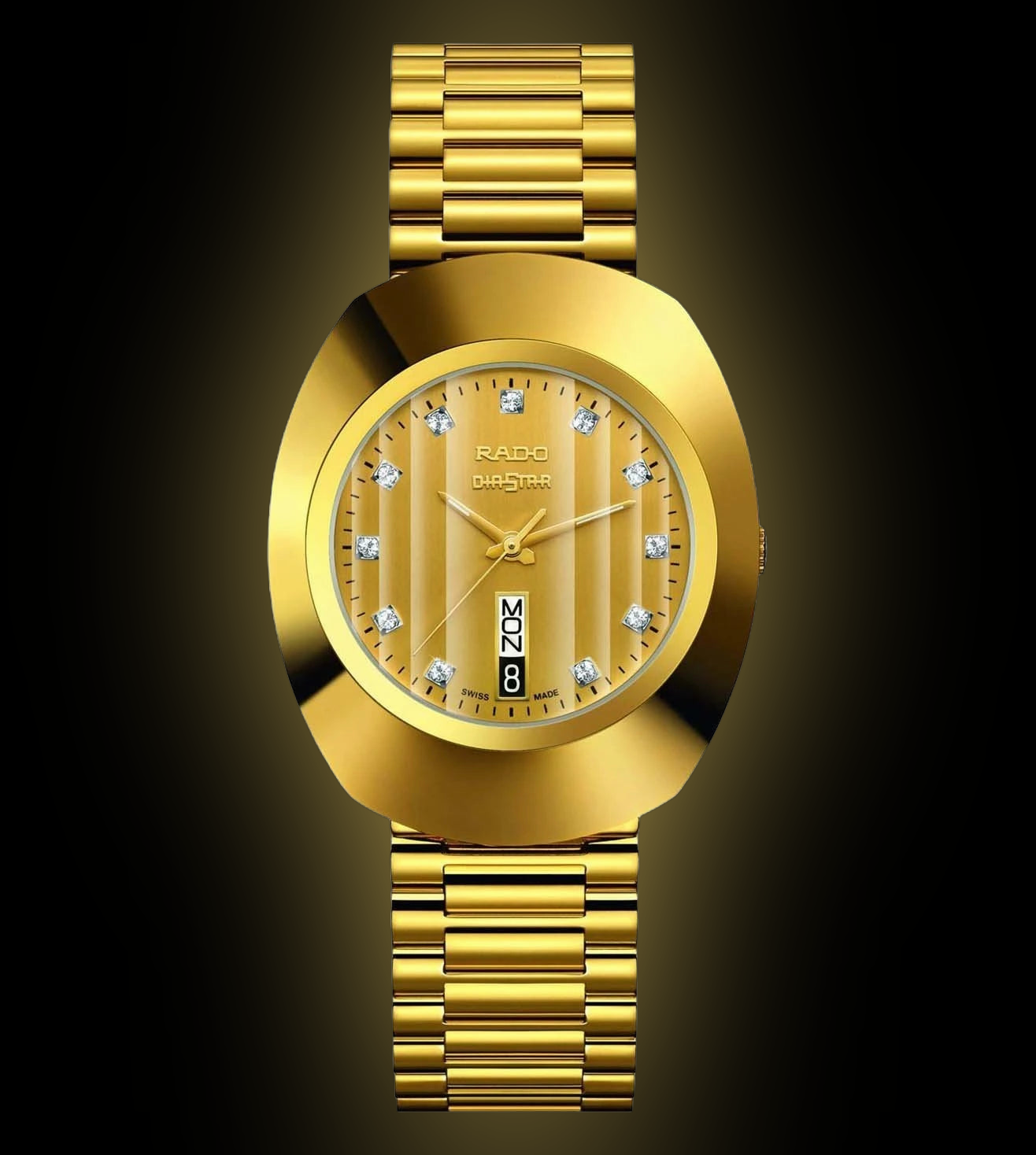 Rado Original 1230 Cvd-Coated Hardmetal, 35.1 mm, 03.114.043, Quartz