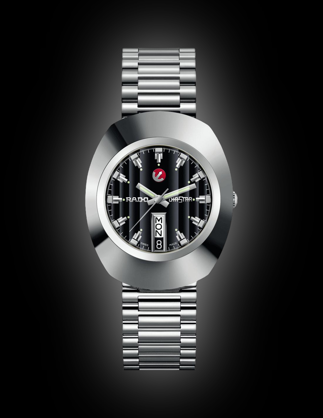 Rado Original 1240 Black Dial, Hardmetal, 35.0 mm, Automatic Men's Watch