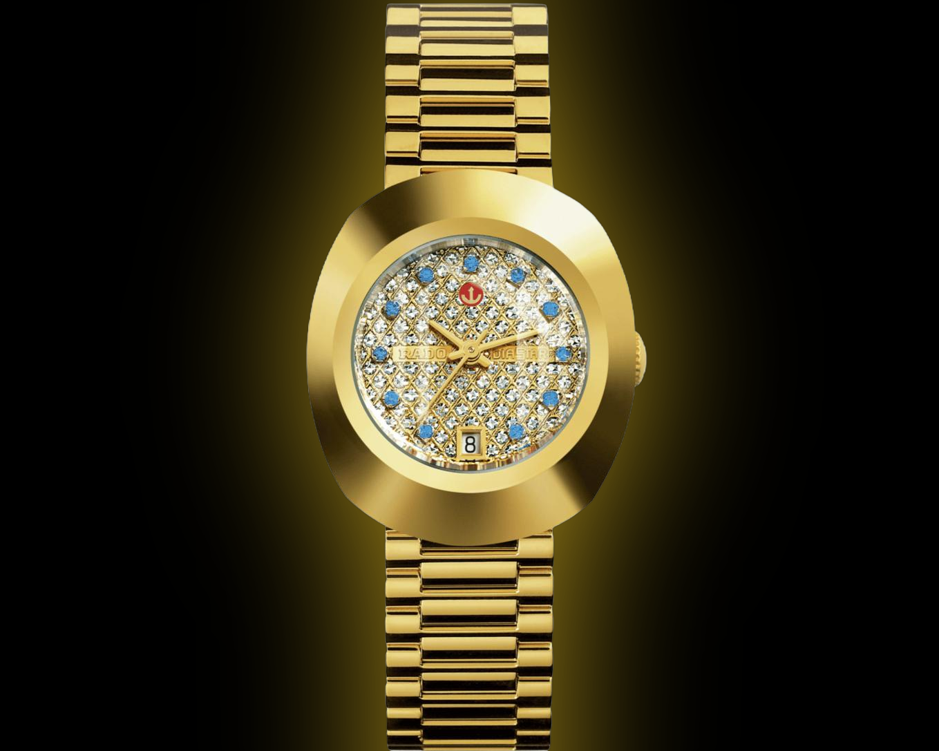 Rado Original 1241 Other Dial, Cvd-Coated Hardmetal, Automatic, Gold Pvd