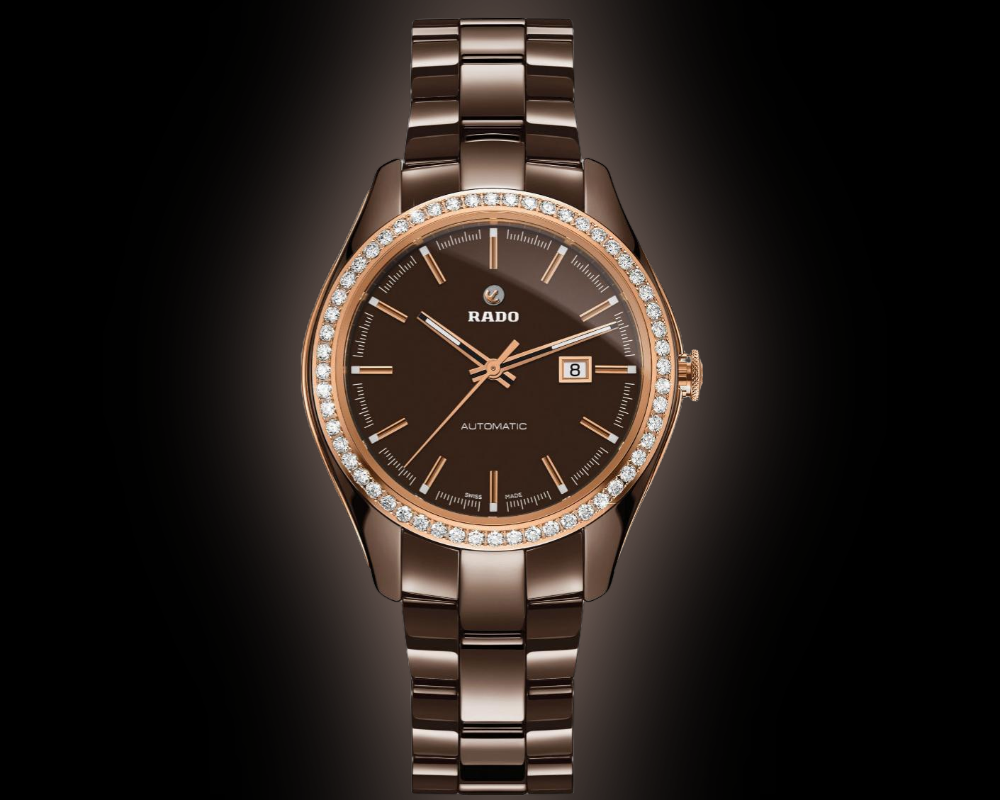 Rado Hyperchrome Brown Dial Watch 3217 | Coveted