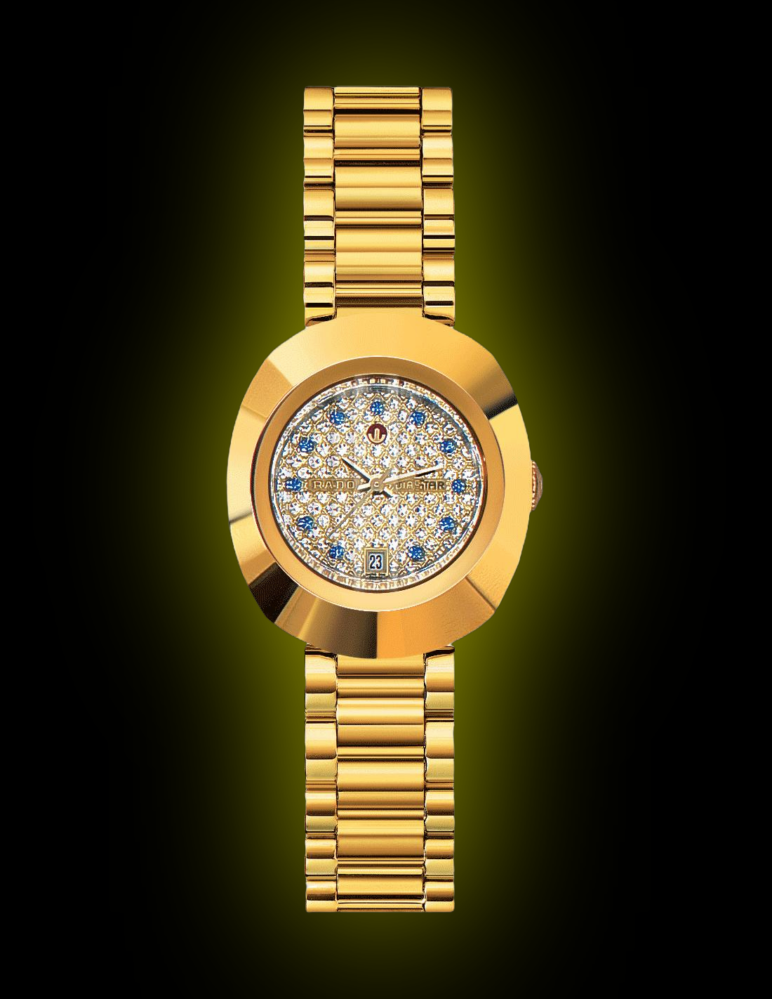 Rado Original 1241 Yellow Gold Cvd Dial, Stainless Steel, Automatic ...