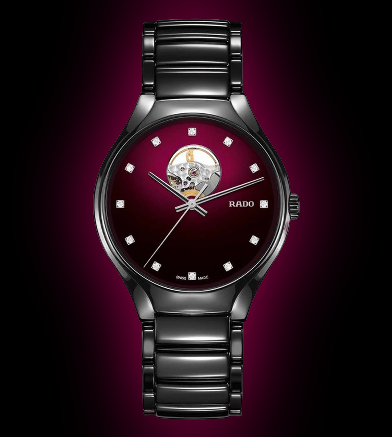Rado TRUE Round 2710 Other Dial, High-Tech Ceramic, Titanium, Secret