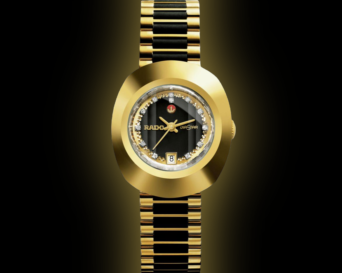 Rado Original 1241 Black Dial, Stainless Steel, Automatic, Ladies Watch