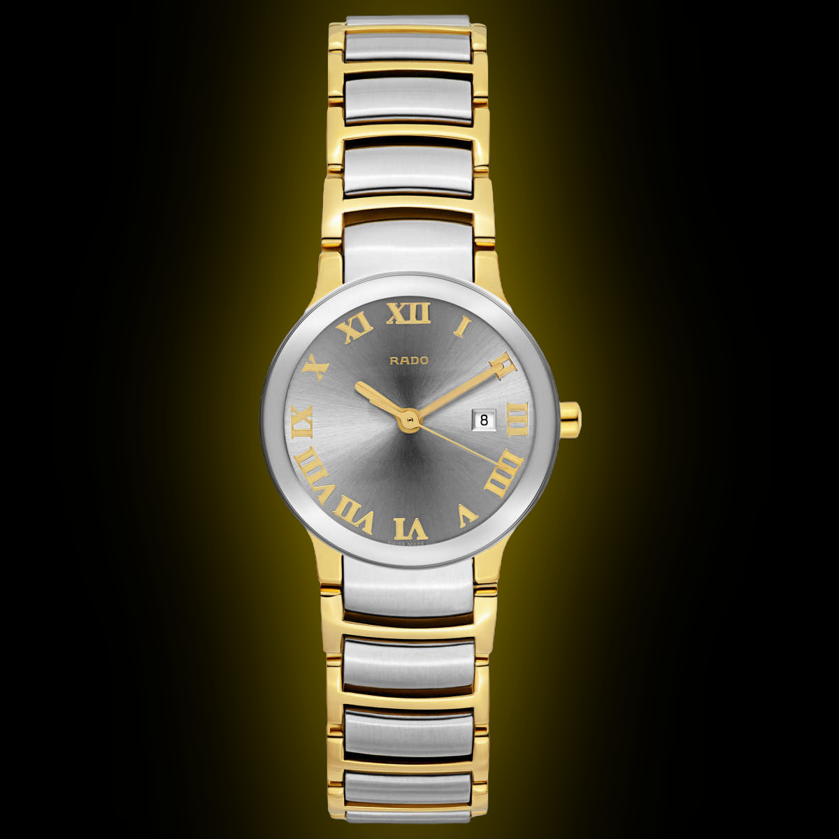 Rado Centrix Quartz Silver Dial Ladies Watch 3093