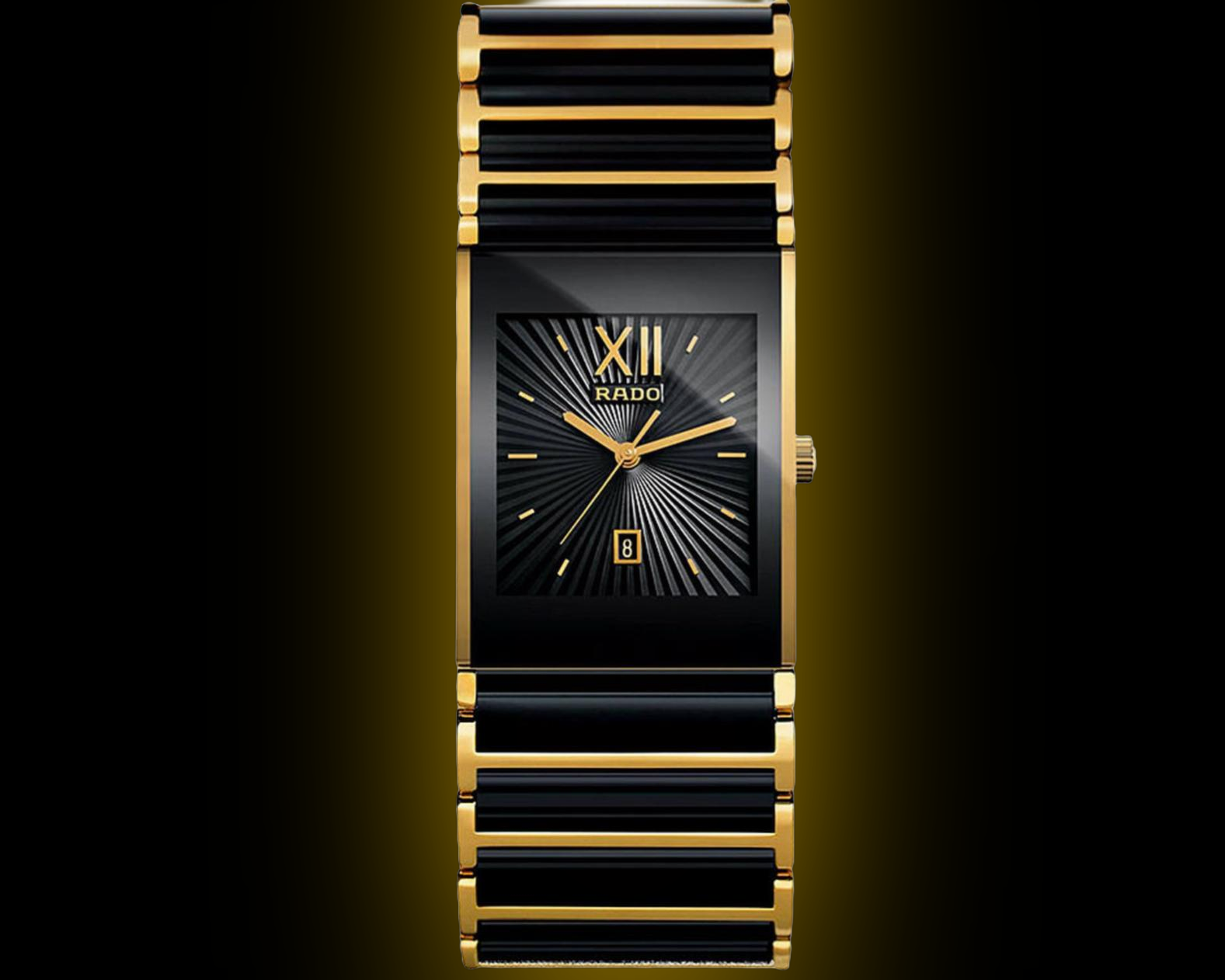 Rado Integral 2078 Black Dial, Ceramic, 40.0 mm, Men's Watch