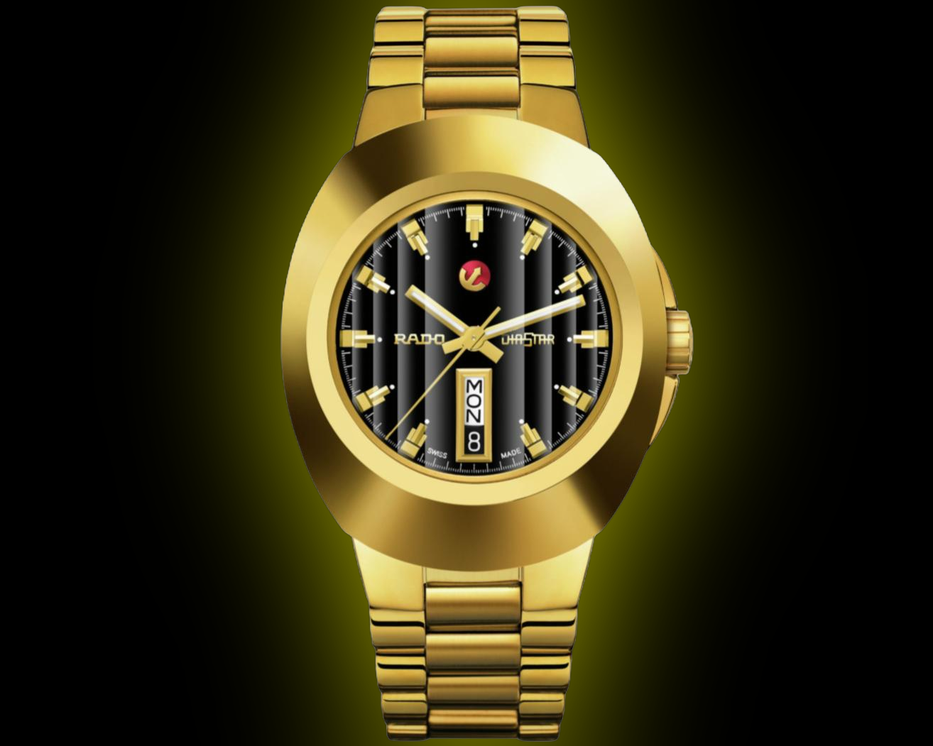 Rado Original New Automatic Black Dial Men's Watch 1299