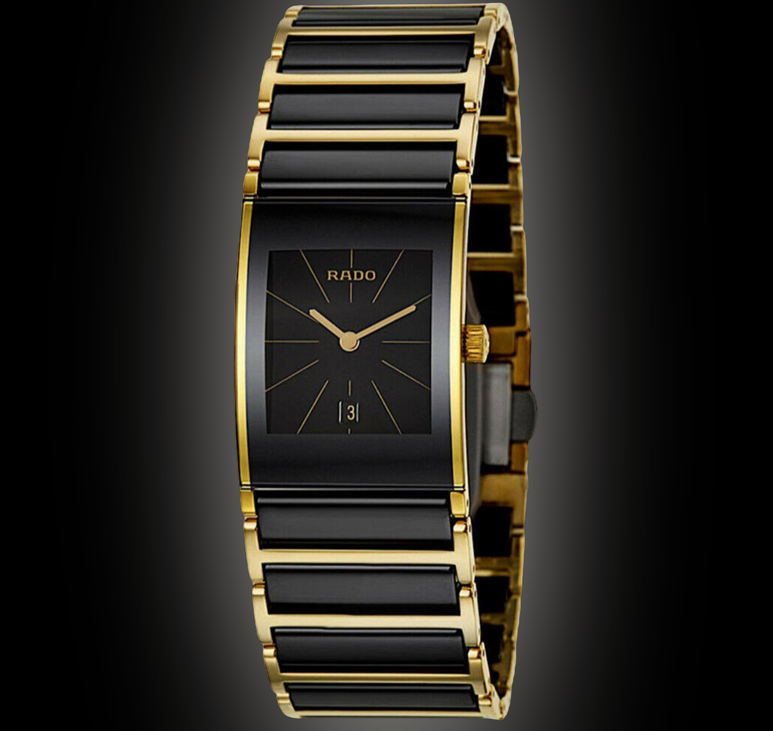 Rado Integral 2078 Black Dial, Analog, 30.0 m, Ladies Watch