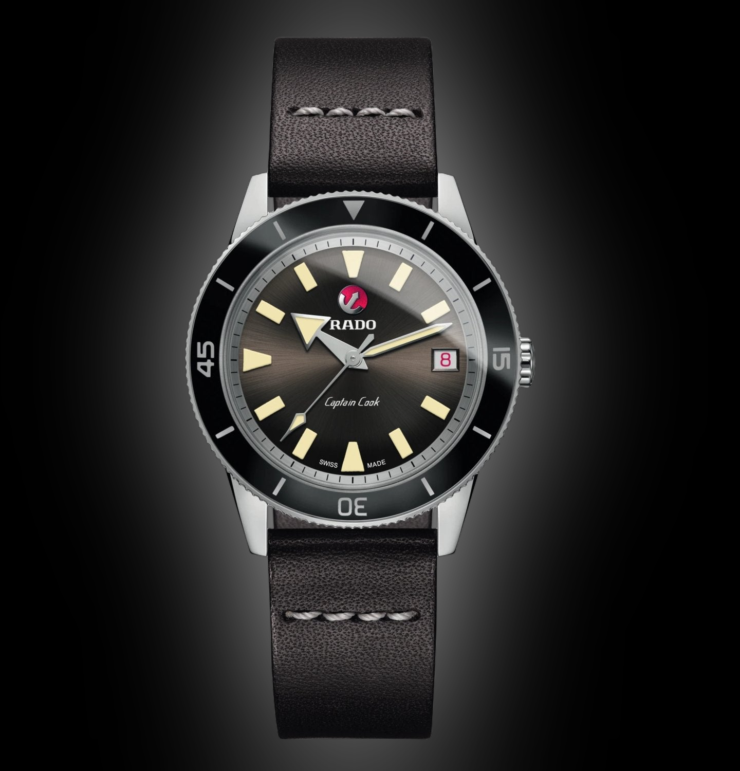 Rado Captain Cook Automatic Dark Brown Dial Men's Watch 3250