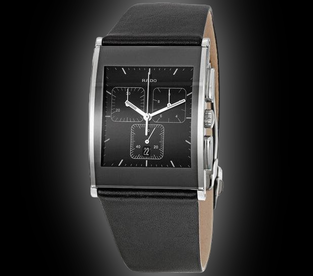 Rado Integral 2084 Black Dial, Ceramic, Chronograph, Men's Watch