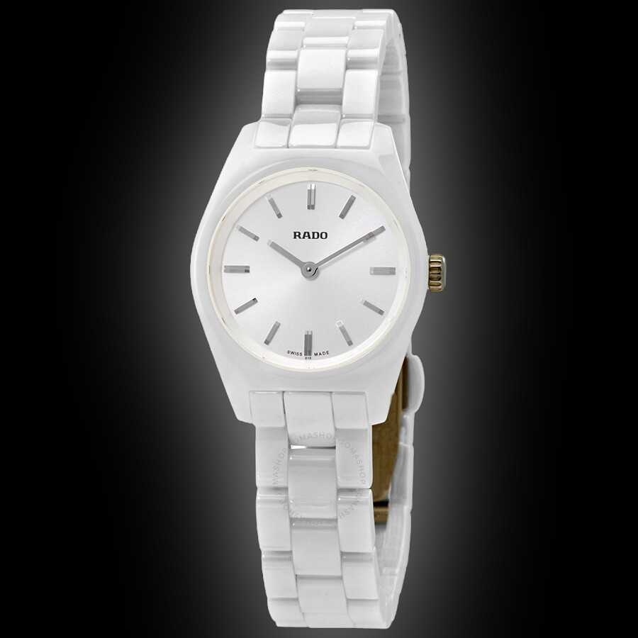 Rado TRUE 3150 Silver Dial, Ceramos, Analog, Ladies Watch
