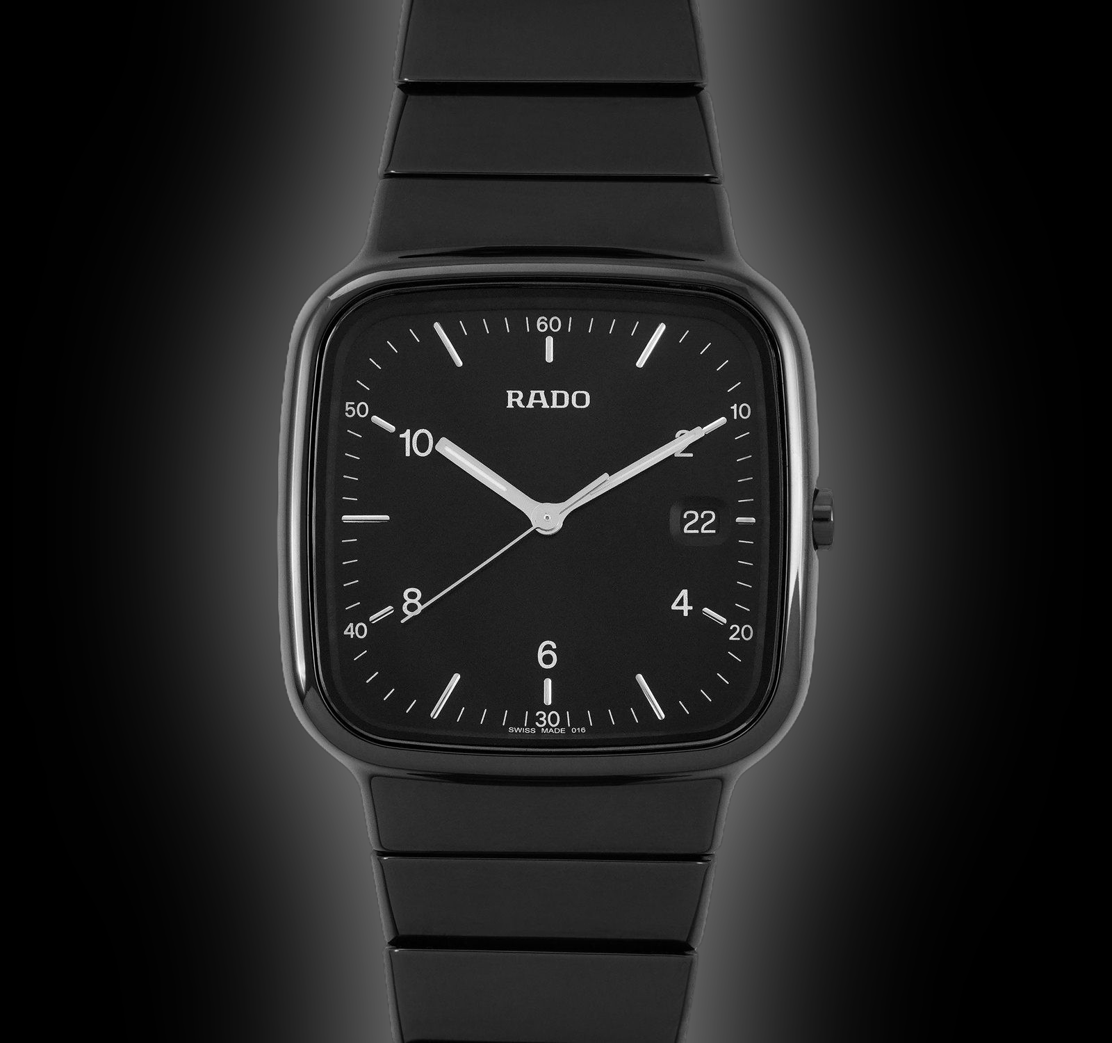 Rado TRUE 2888 Black Dial, Analog, Quartz, Ceramic
