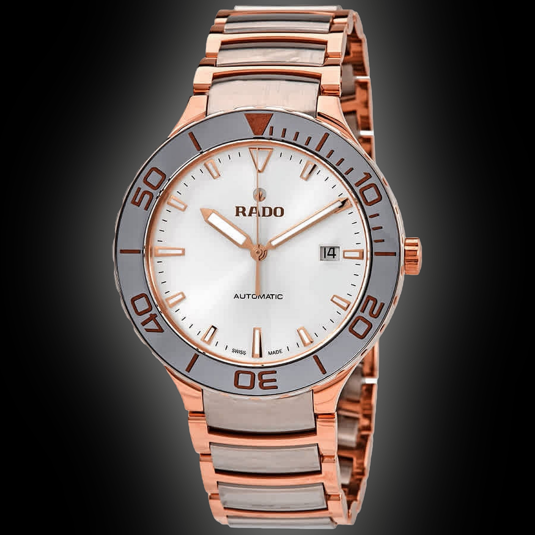 Rado Centrix 3000 Silver Dial, Stainless Steel, 42.0 mm, Automatic Men ...
