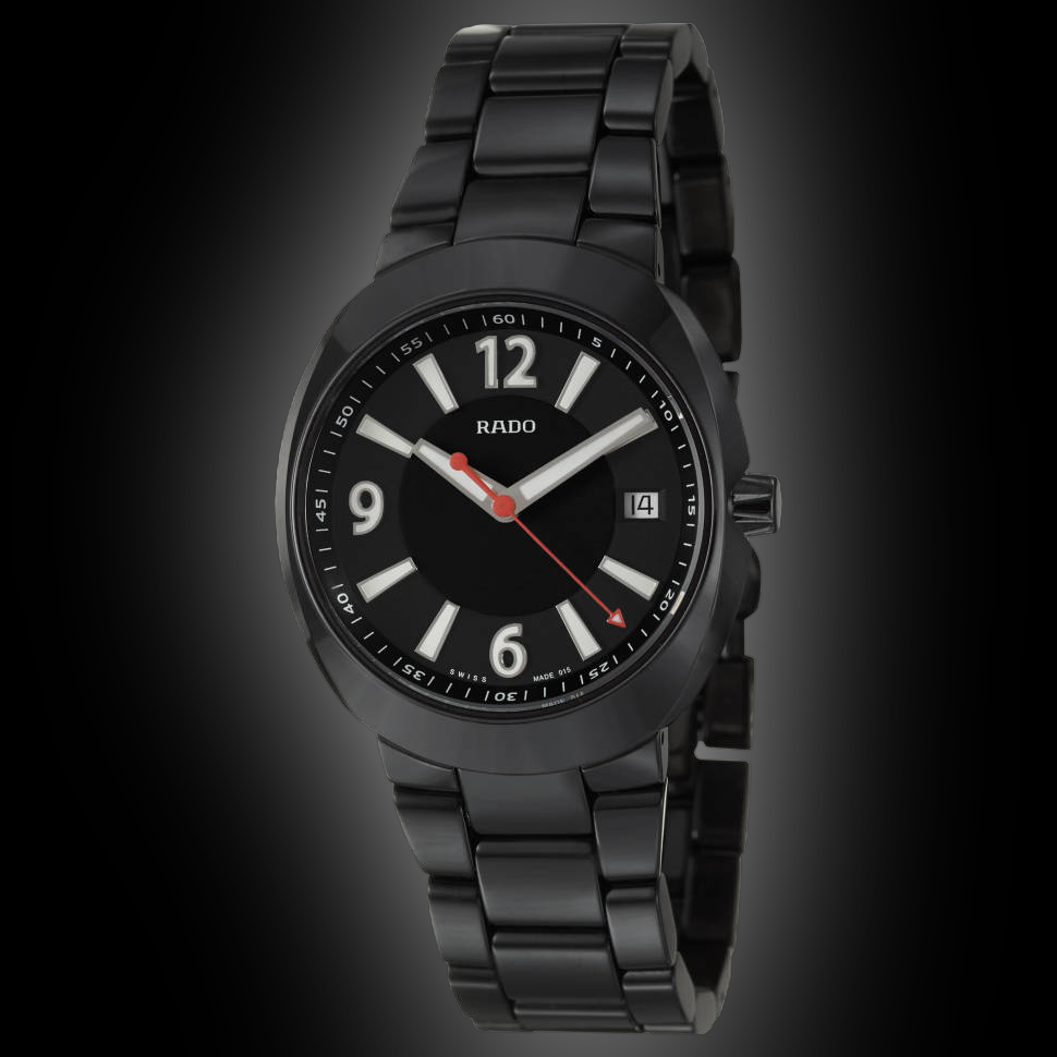Rado D-Star R15518152/01.115.0518.3.015 Black Dial, 38.0 mm, Montres ...
