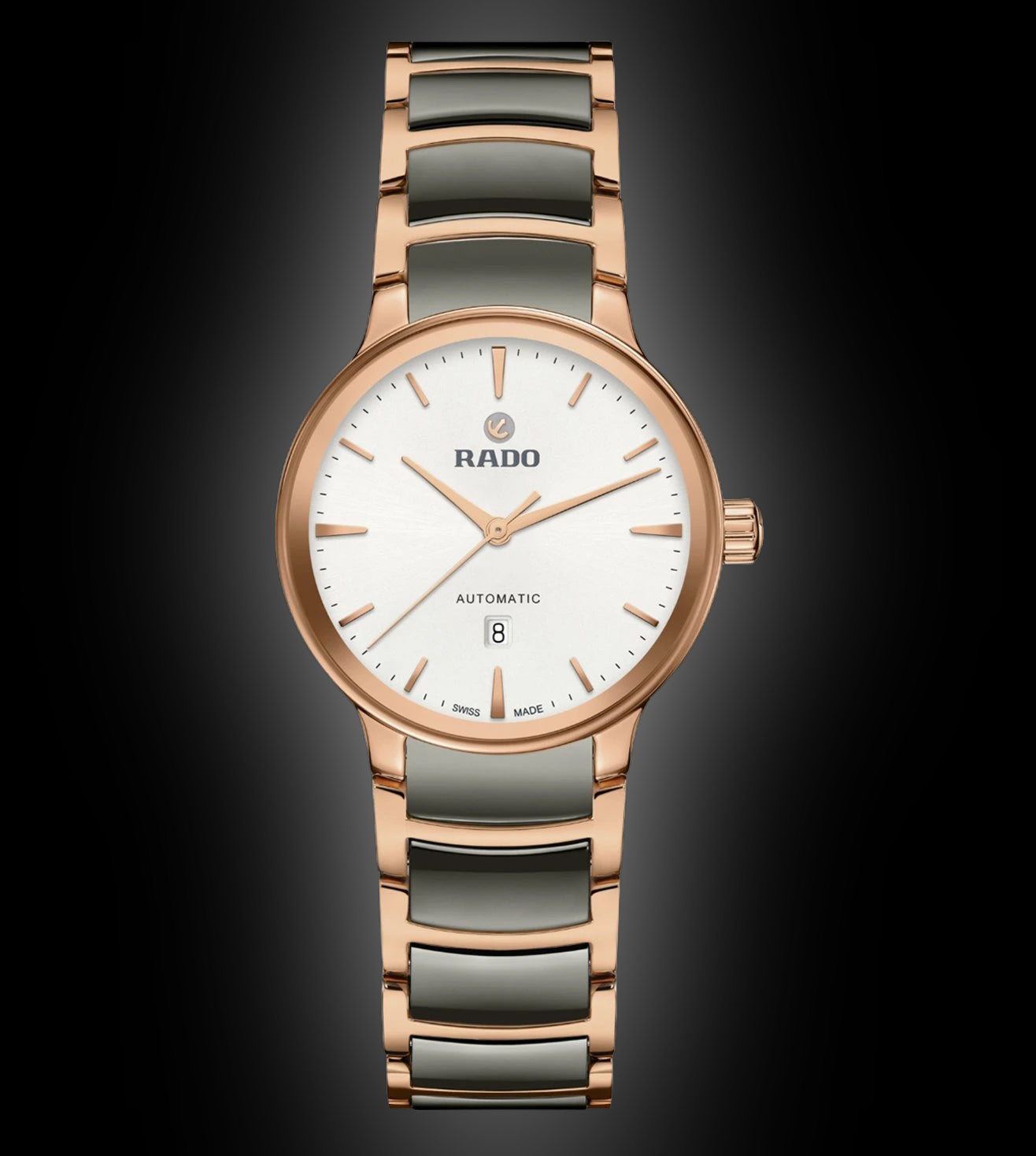 Rado Centrix 3001 Silver-White Dial, Stainless Steel, 30.5 mm, Automatic
