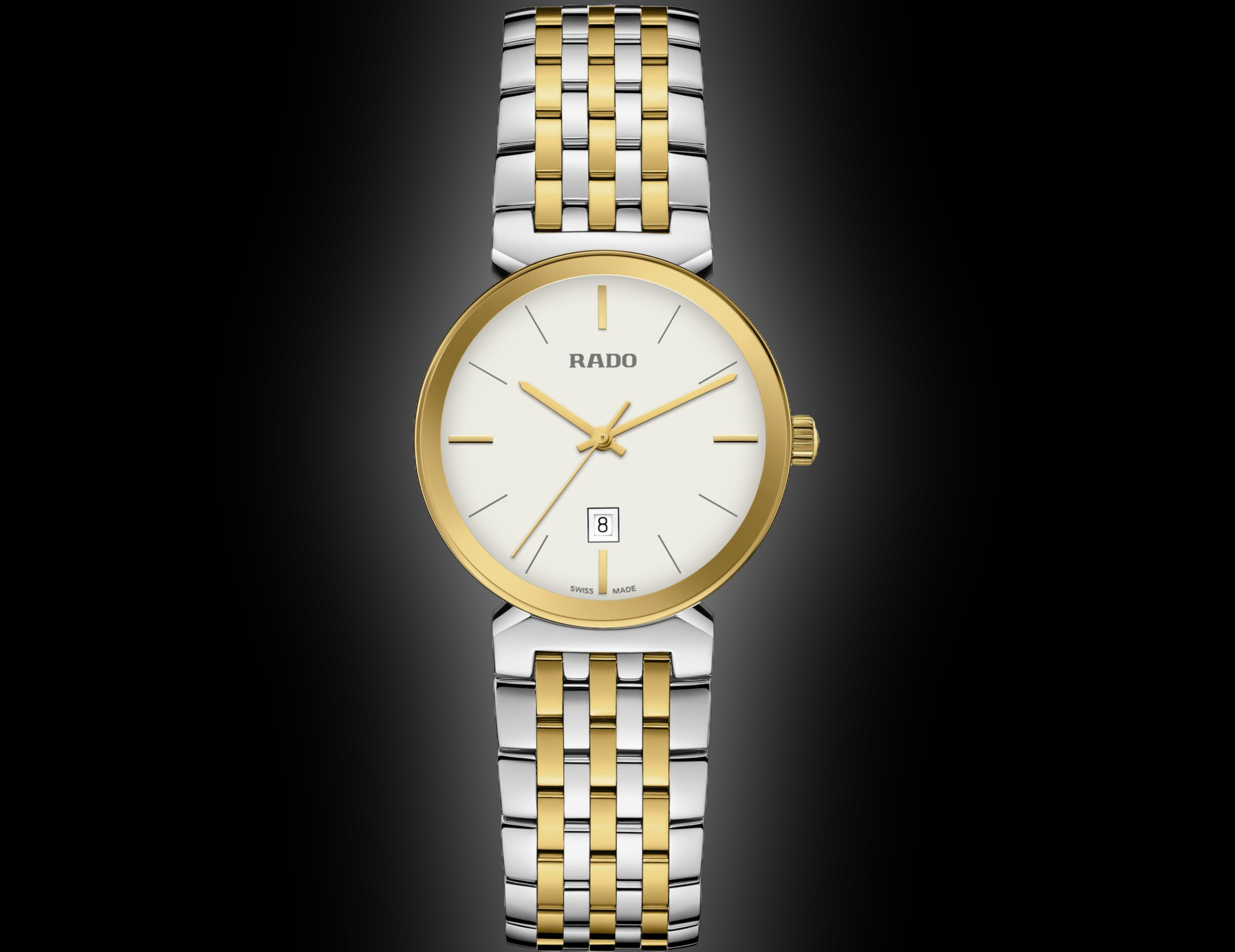 Rado Florence 4891 White Dial, Stainless Steel, 30.0 mm, 50.0 m