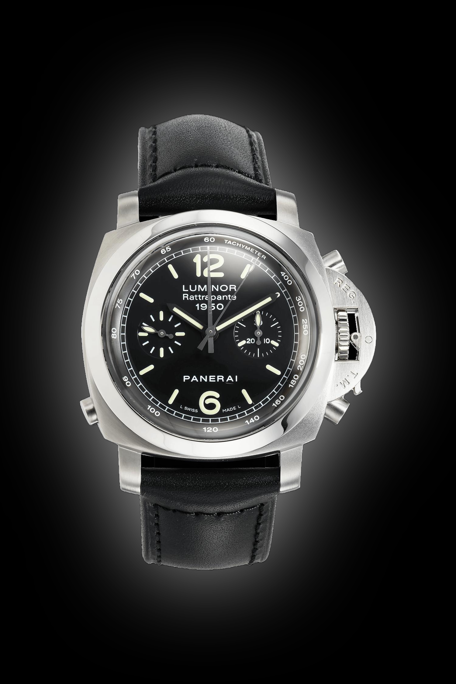Panerai Luminor 1950 00213 Black Dial, Stainless Steel, 44.0 mm ...