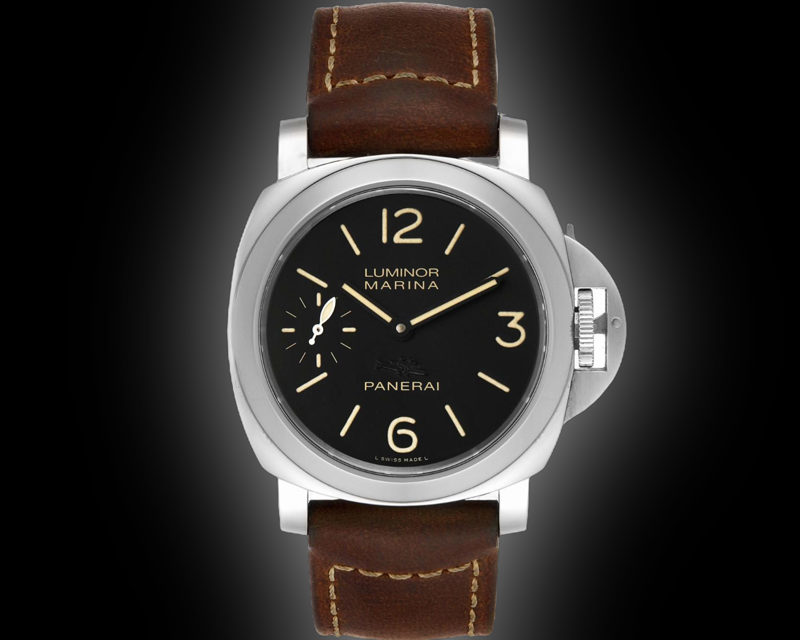 Panerai Luminor Marina 00415 Black Dial, Stainless Steel, 44.0 mm ...