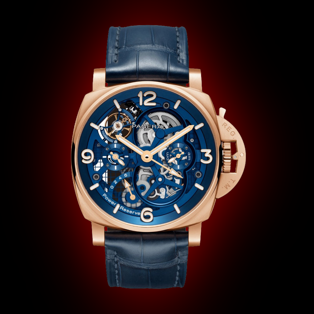 Panerai Luminor Tourbillon GMT Goldtech 01060 | Coveted