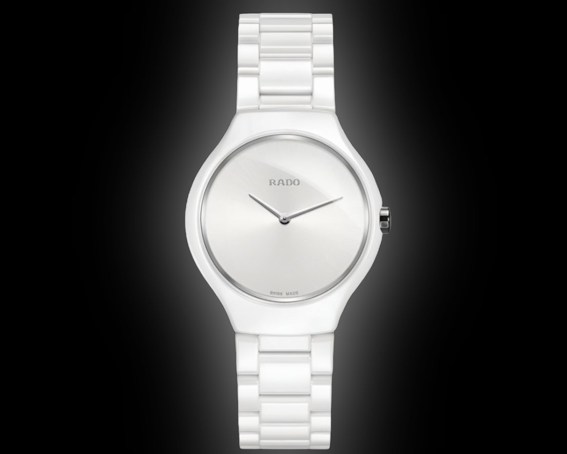 Rado TRUE 2795 White Dial, High-Tech Ceramic, 30.0 mm, Ladies Watch