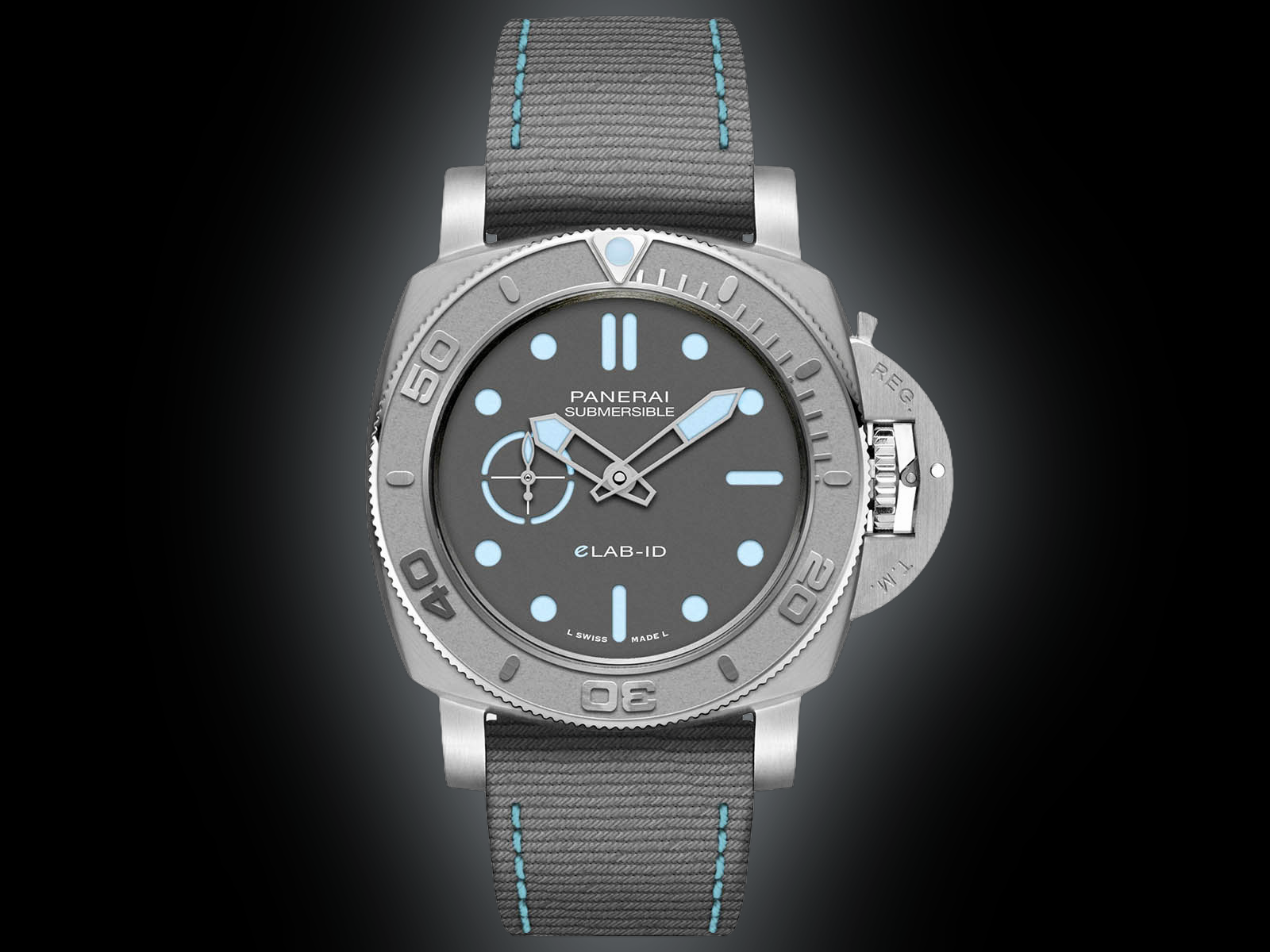 Panerai Submersible eLAB-ID Titanium 01225 | Coveted