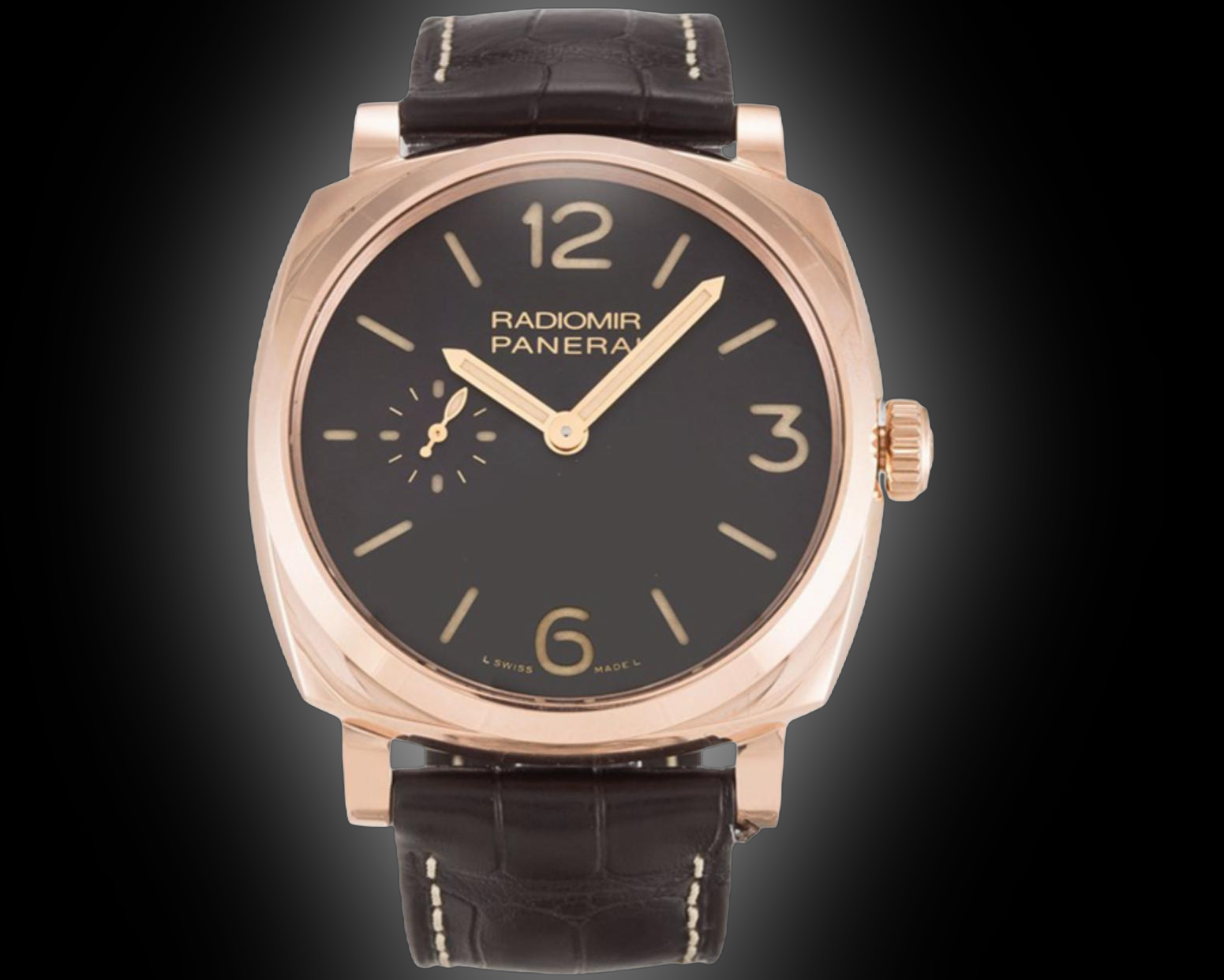 Panerai Radiomir 1940 00513 Brown Dial, Red Gold, 42.0 mm, Self Winding