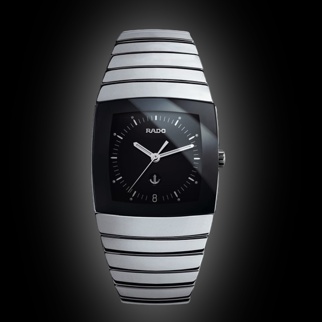 Rado Sintra 1387 Black Dial, Hi-Tech Ceramic, 34.0 mm, Automatic Men's ...