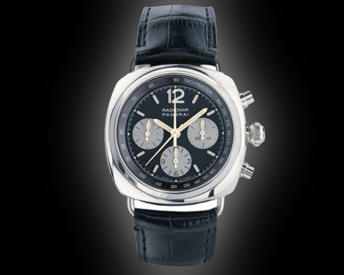 Panerai Radiomir 00158 Grey Dial, Platinum, 42.0 mm, Chrono Split-Seconds