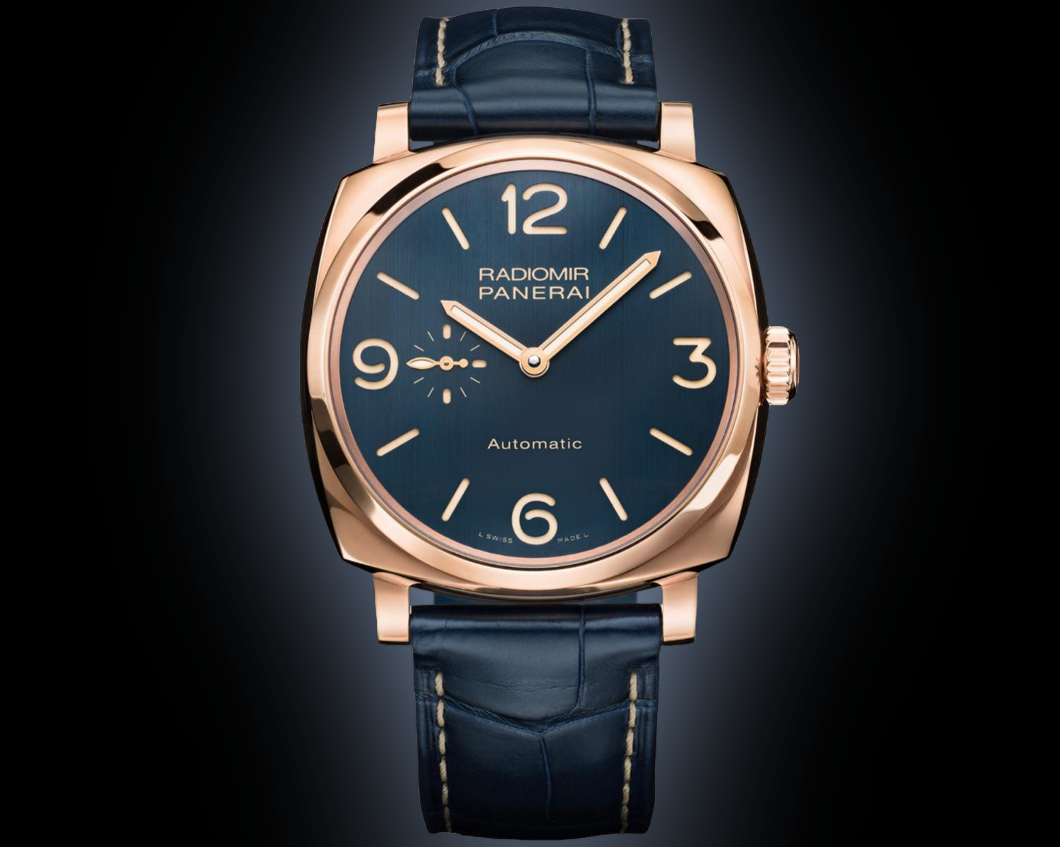 Panerai Radiomir 1940 00695 Blue Dial, Red Gold, 45.0 mm, Automatic Oro ...