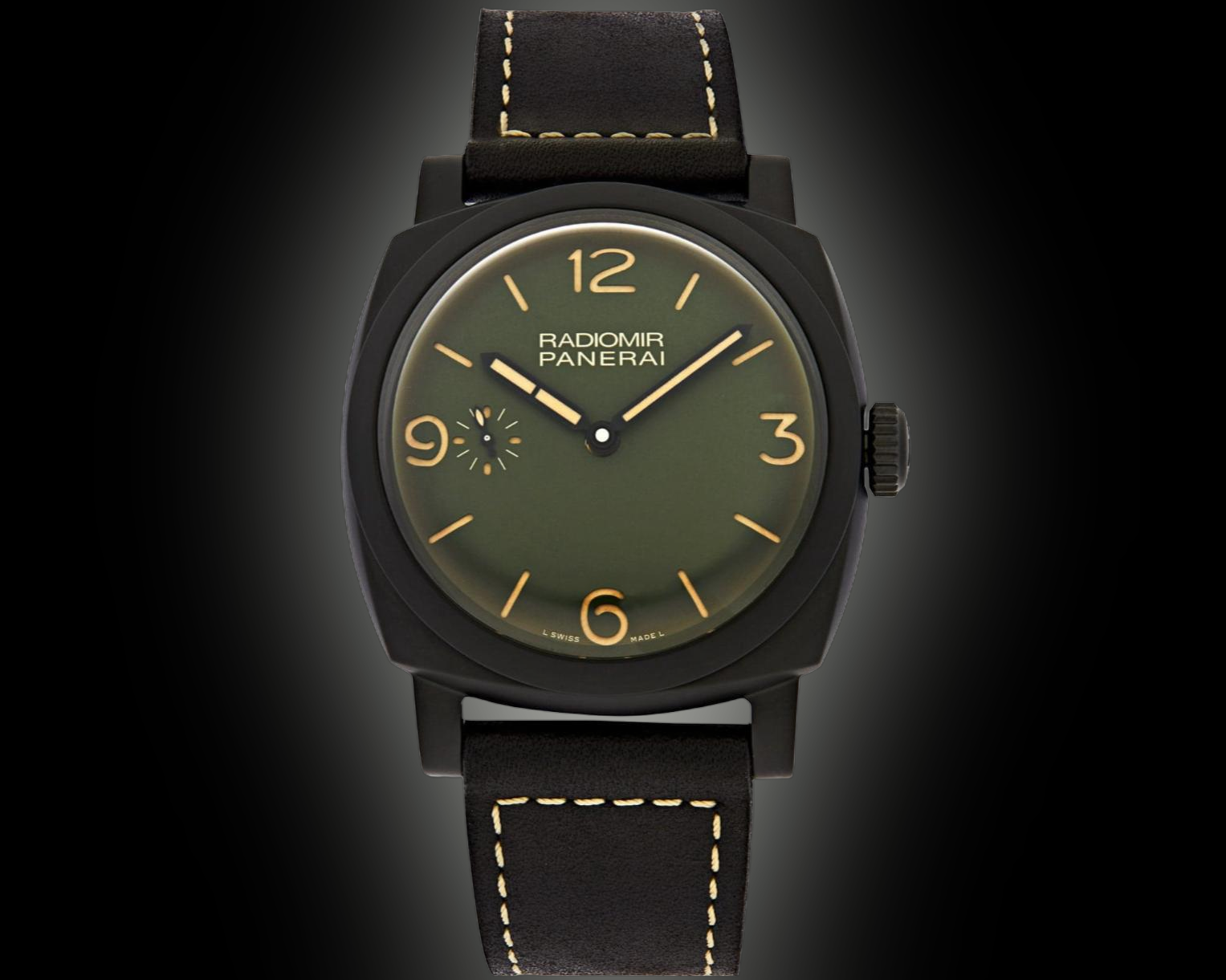 Panerai Radiomir 1940 00997 Military Green Dial, Titanium, 48.0 mm ...