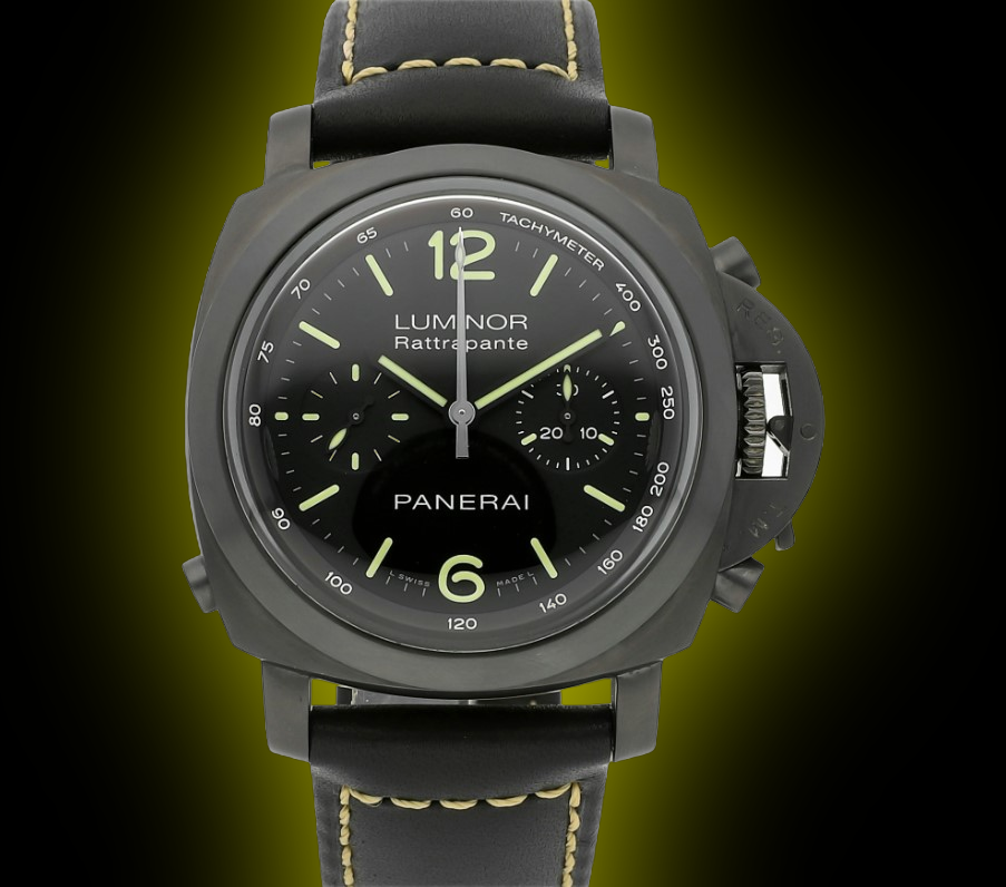 Panerai Luminor 1950 00357 Black Dial, Stainless Steel, Dubail, Chrono ...