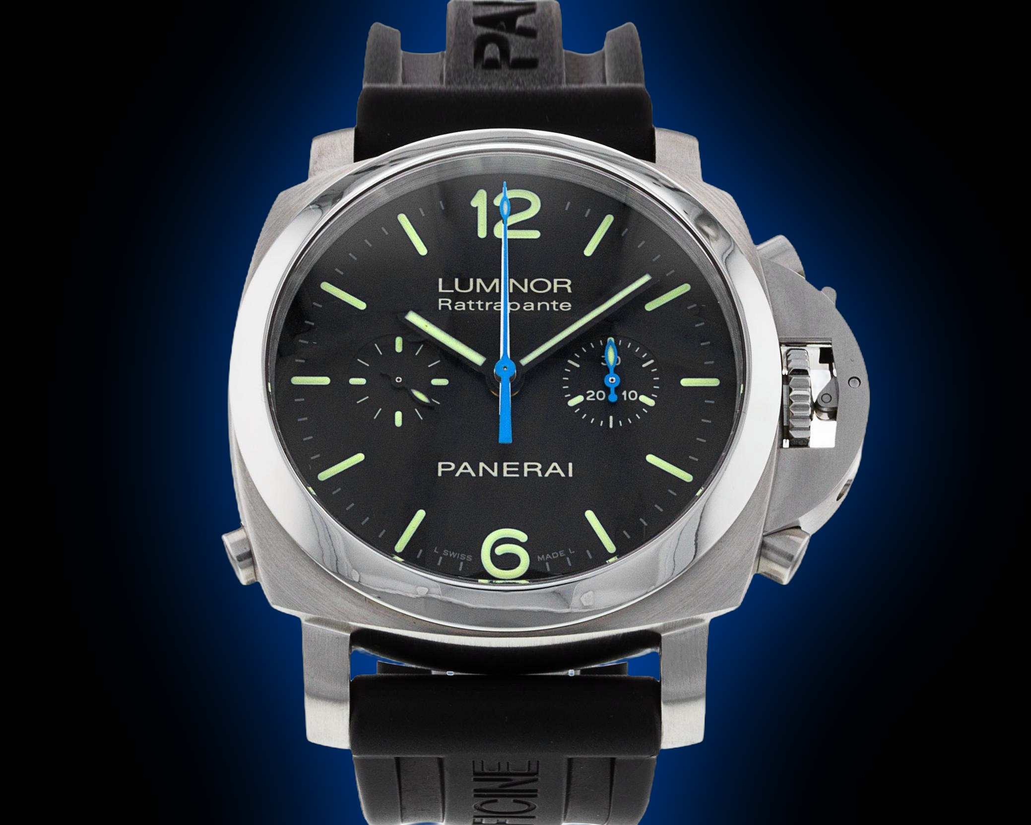Panerai Luminor 1950 00362 Black Dial, Stainless Steel, 44.0 mm ...