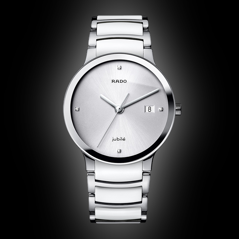 Rado Centrix Jubile Silver Dial Quartz Men's Watch 3092