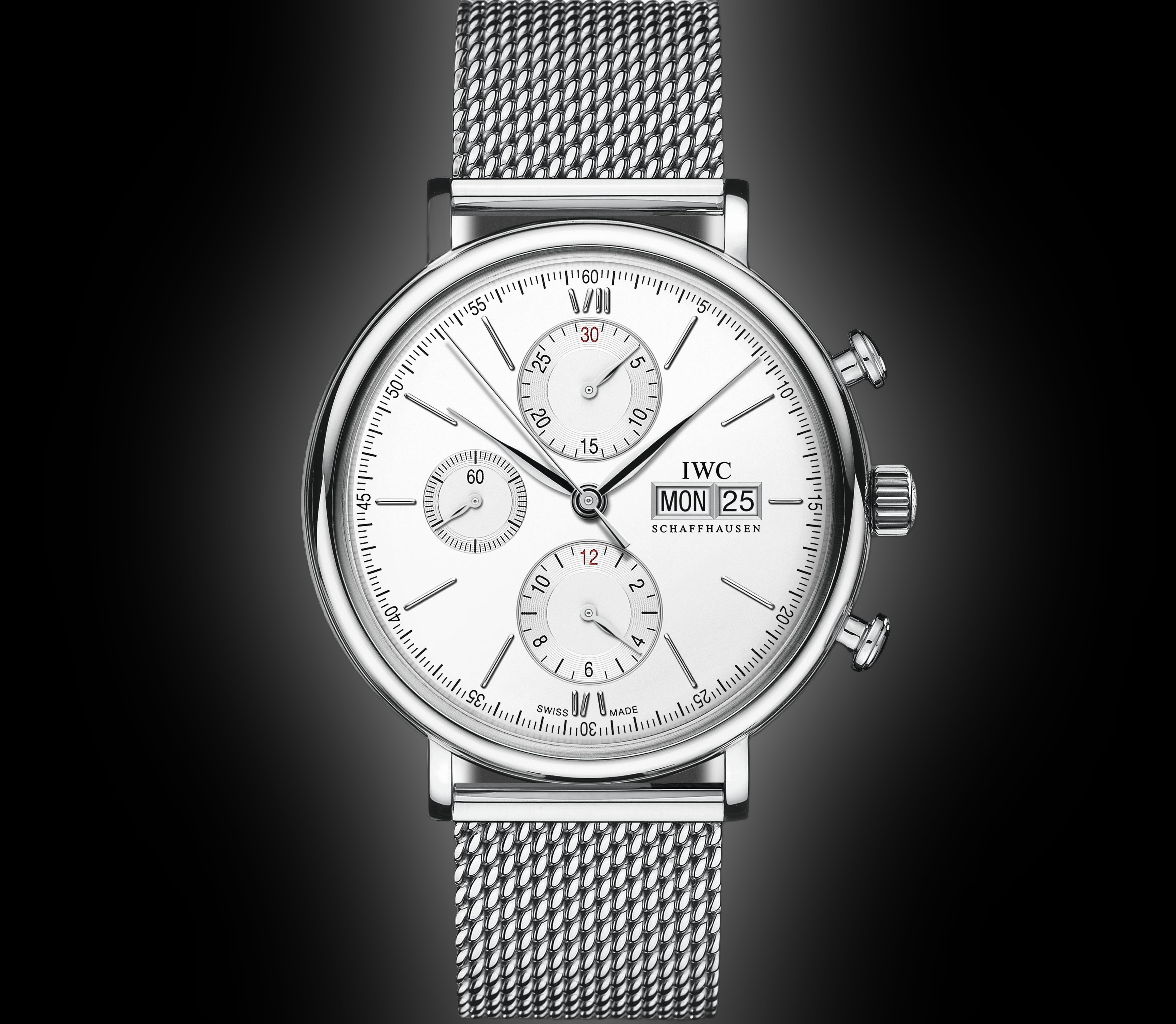 IWC Portofino 3910 Silver Dial, Stainless Steel, 42.0 mm, Self Winding