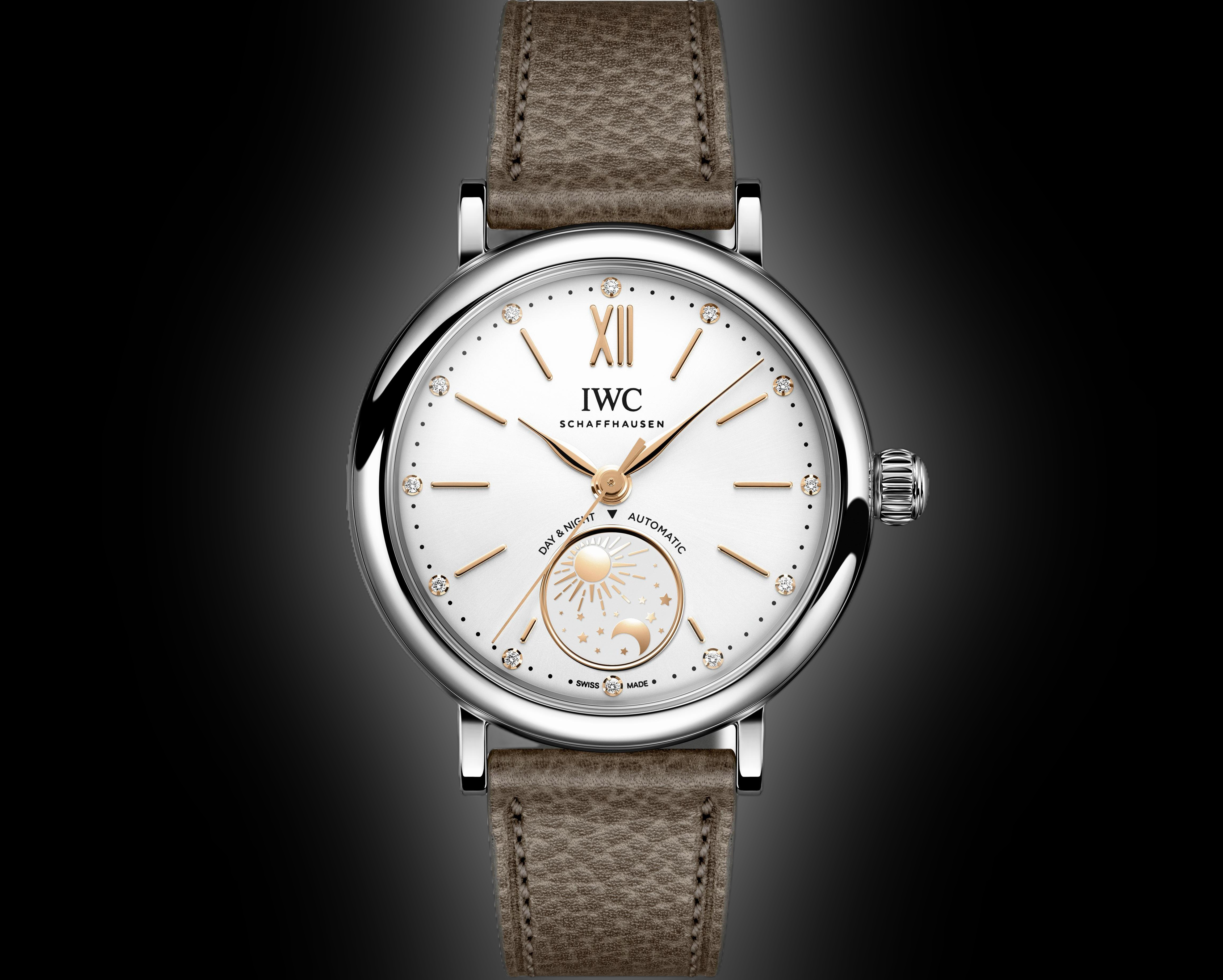 IWC Portofino 4598 Silver Dial, Stainless Steel, 34.0 mm, Self Winding