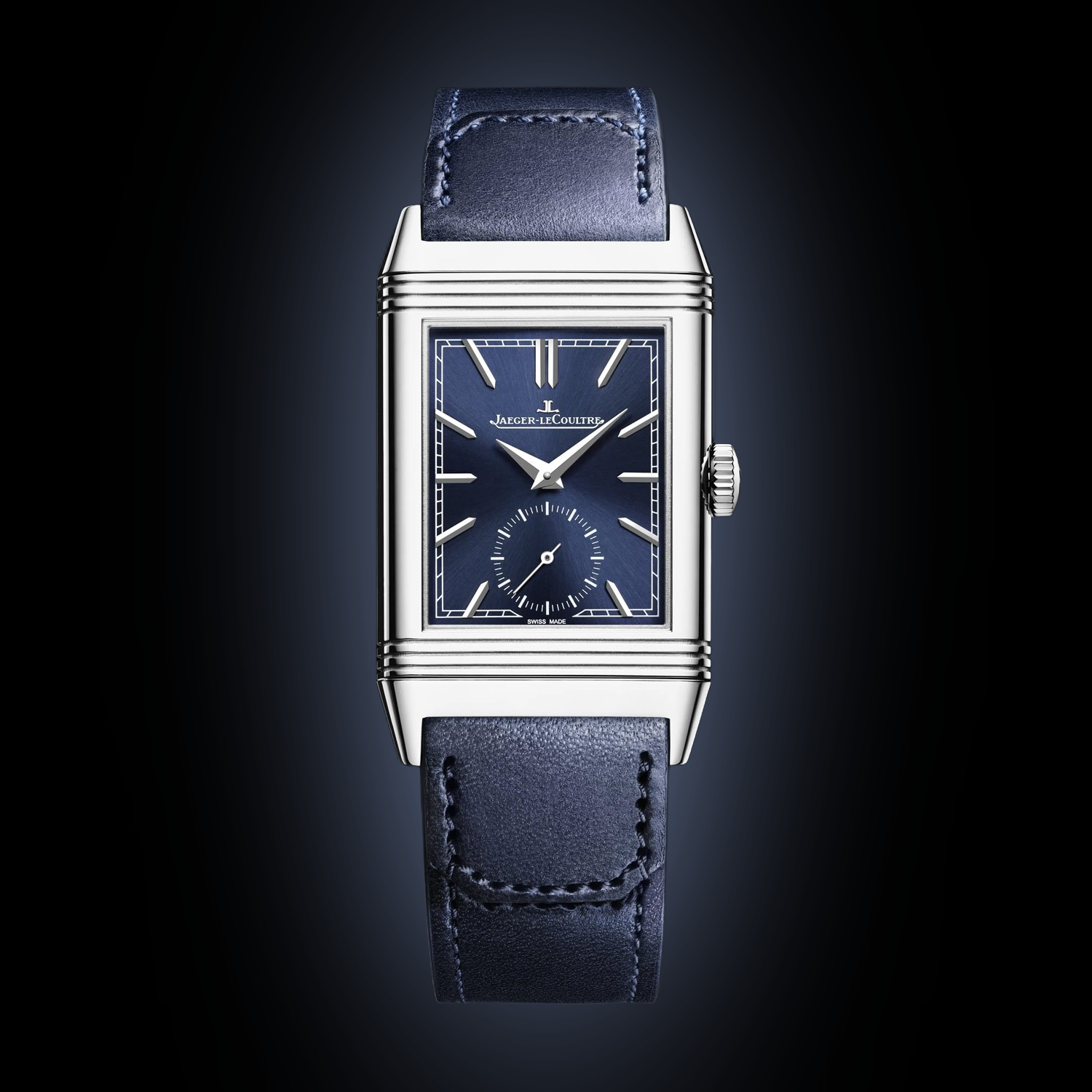 Jaeger LeCoultre Reverso 397 Blue Dial, Stainless Steel, 45.6 mm ...